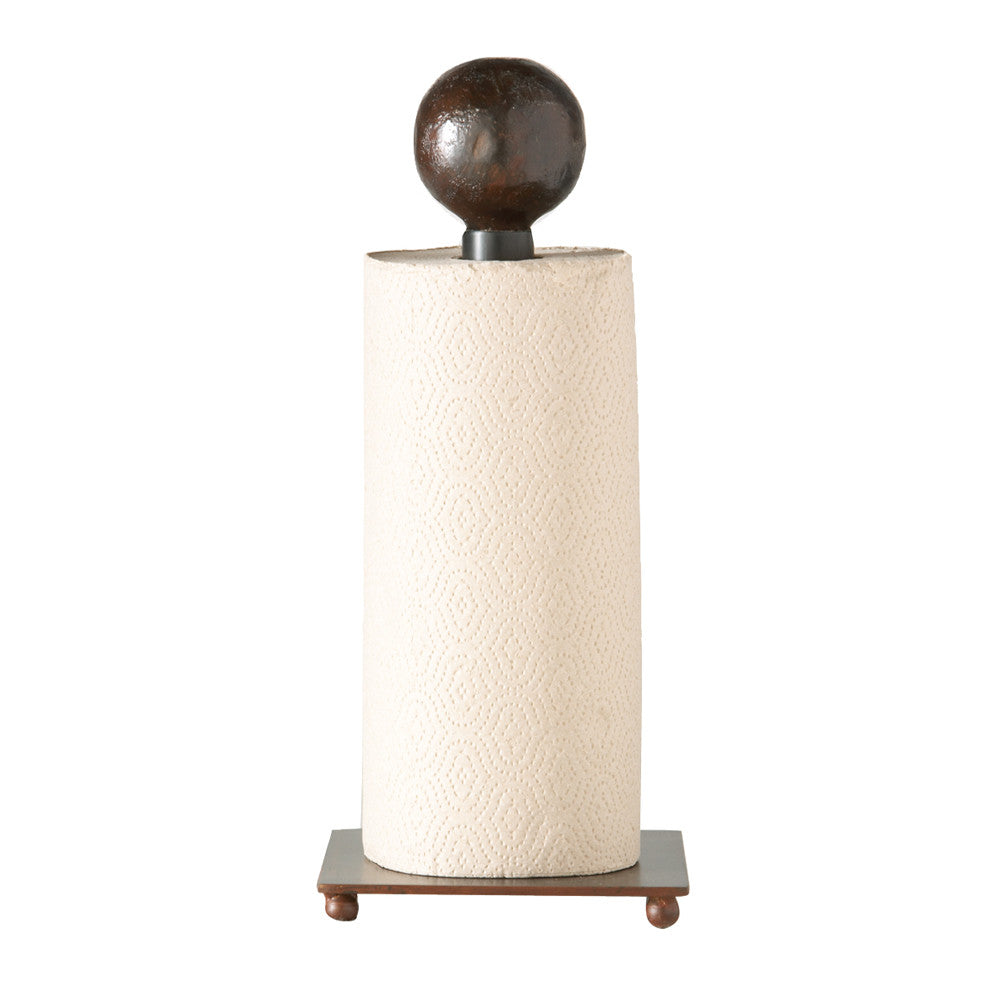Jan Barboglio Posada Paper Towel Holder, Iron – Sharyn Blond Linens