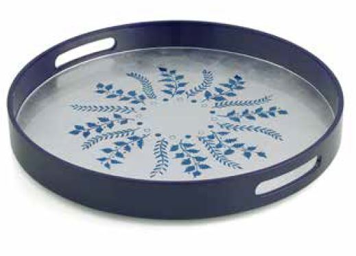 William Yeoward Fern Round Tray – Sharyn Blond Linens