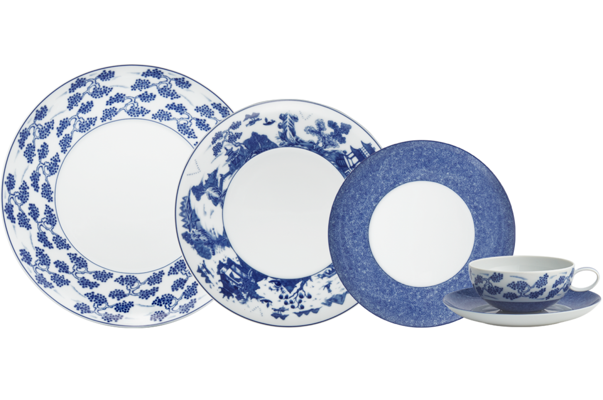 Mottahedeh Blue Shou – Sharyn Blond Linens